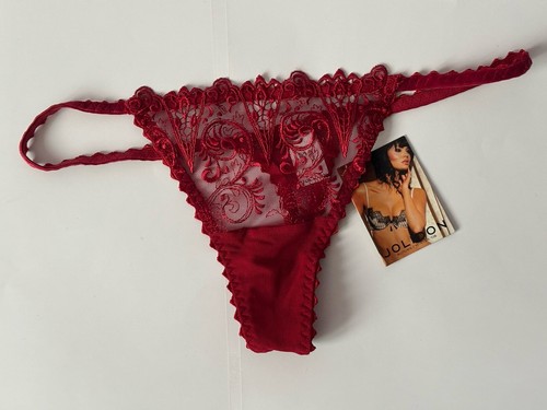 string rouge framboise sexy JOLIDON taille Eur 36 Fr 38 IT 2 | eBay