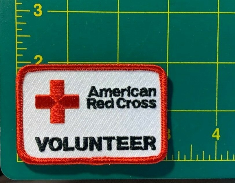 american red cross patch red cross volunteer American red cross patch 2 ...