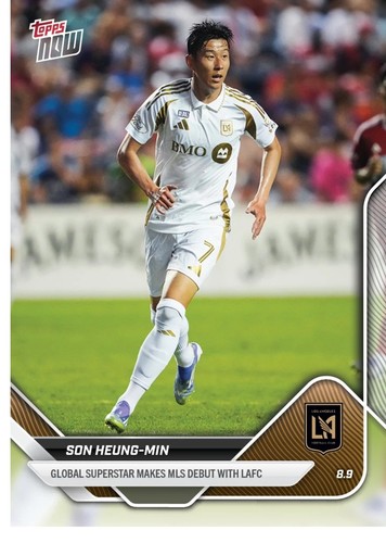 **PRE SALE** Son Heung-min - 2025 MLS Topps NOW® - Card 73 | eBay