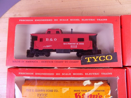 TYCO HO Scale 7 Freight Cars in Boxes Lot #P3 | eBay