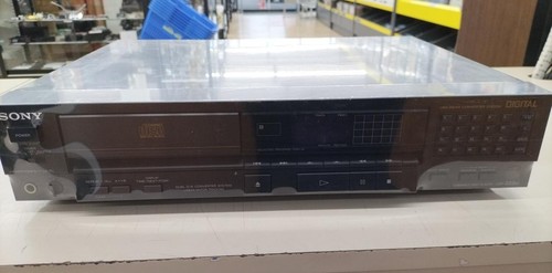 Sony CDP-222ES CD Player used high-fidelity audio with improved sound ...