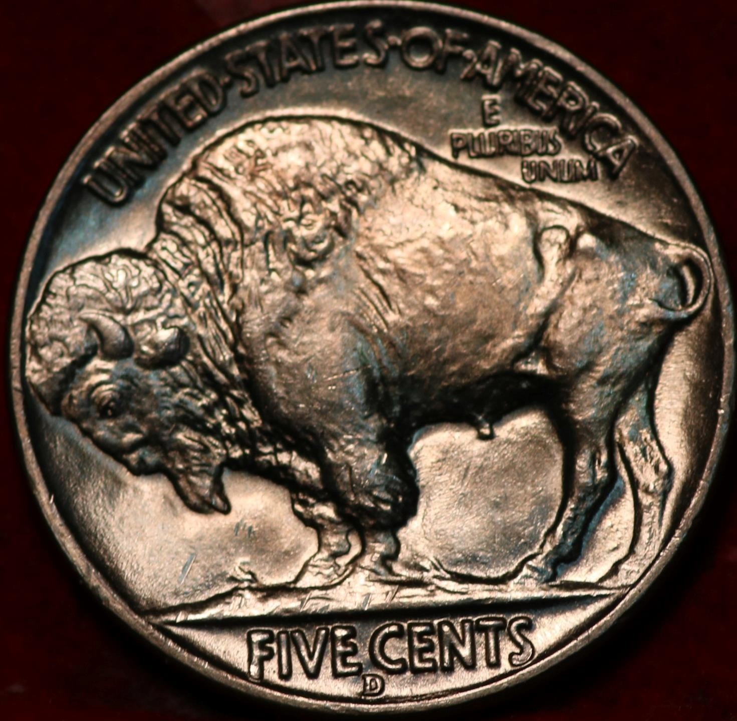 Uncirculated Full Horn 1938-D Denver Mint Buffalo Nickel Full Horn | eBay