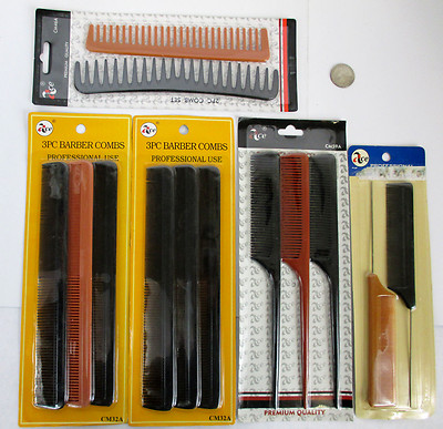 VARIOUS HAIR COMB SET. HAIR STYLING COMBS | eBay