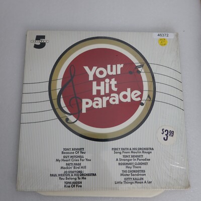 Various Artists Your Hit Parade Volume 5 w/ Shrink LP Vinyl Record ...