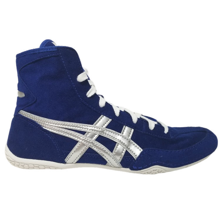 Asics Wrestling Shoes EX-EO special order 1083A001 Blue x Silver x ...