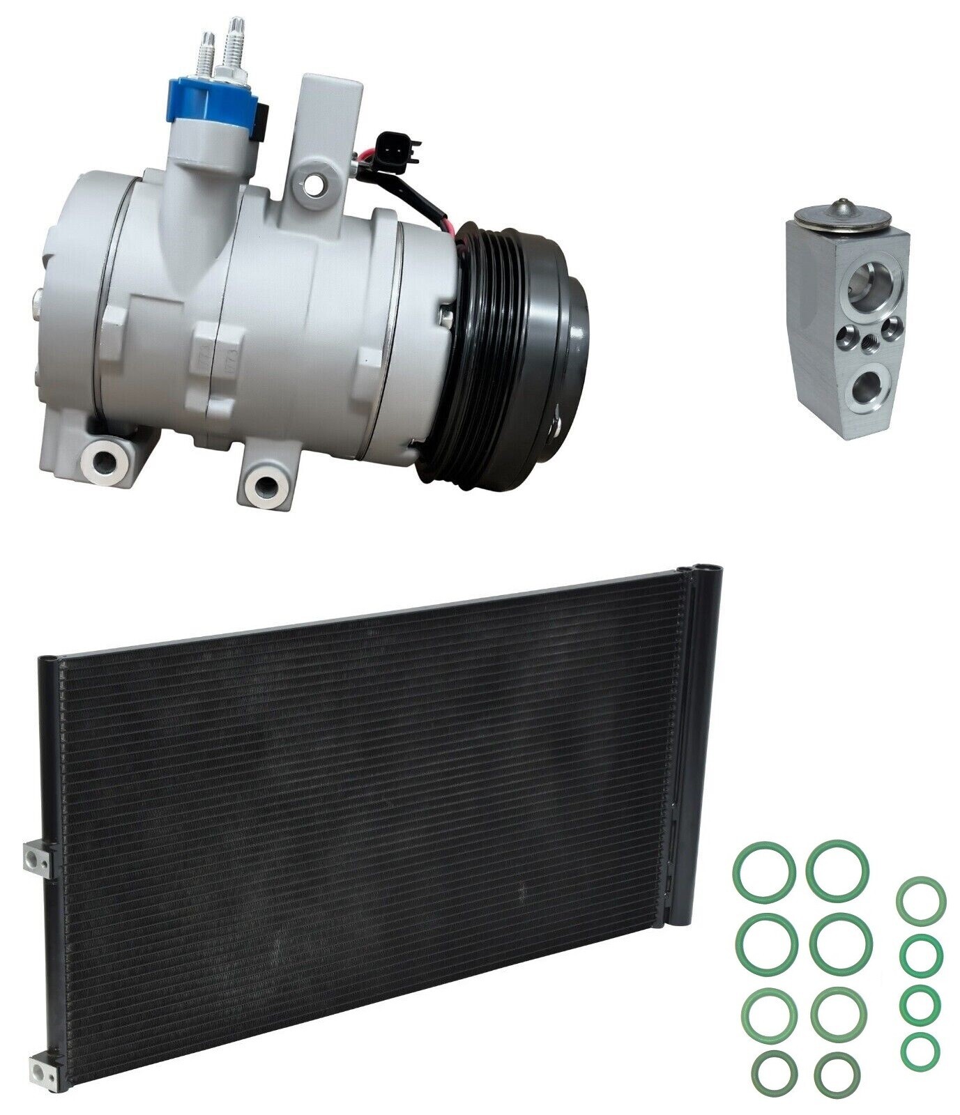 BRAND NEW RYC AC Compressor Kit W/ Condenser DG07A-N Fits Ford F-150 5 ...