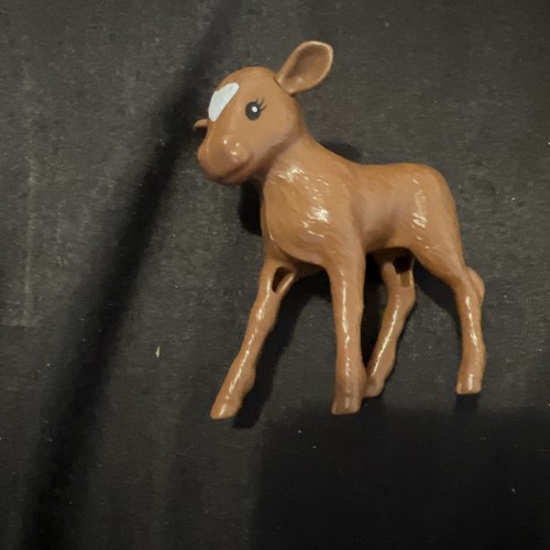 Mattel 2019 Barbie Sweet Orchard Farm Brown Baby Cow Calf | eBay