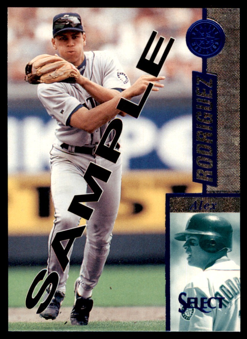 1997 Select SAMPLE Alex Rodriguez Mariners #53 *Noles2148* | eBay