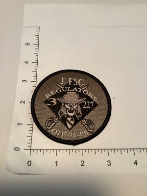 US ARMY HELICOPTER EFSC REGULATORS 3/227 AVN SQD PATCH | eBay