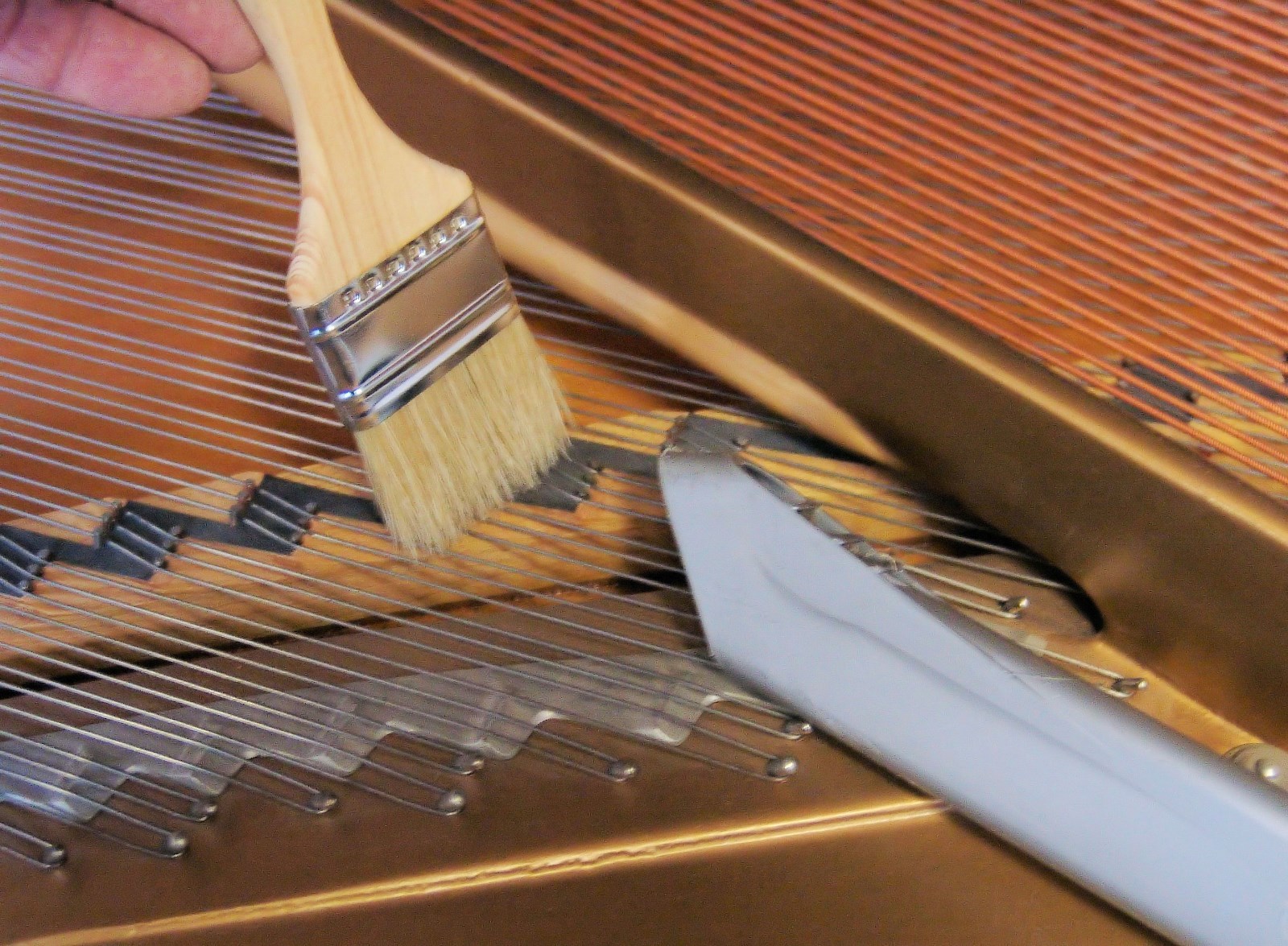 GRAND PIANO SOUNDBOARD & BRIDGE CLEANING KIT DUSTER | eBay
