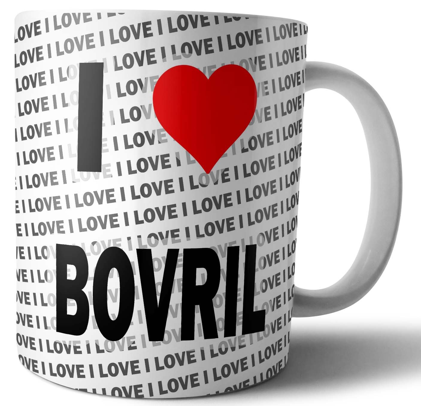 I Love Bovril - Tea - Coffee - Mug - Cup - Birthday - Christmas - Gift ...