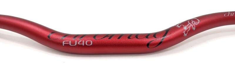 Chromag Fubars Fu40 Handlebar - 35mm Clamp 40mm Rise Red for sale ...