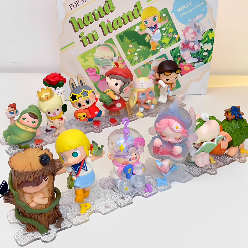 Authentic Hand in Hand Series Confirmed Blind Box Figure Trend Art Toys ...