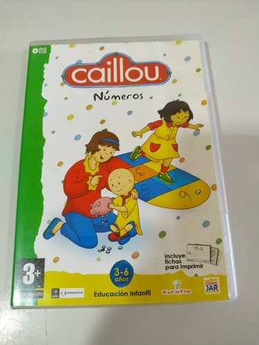 Caillou Numbers Education infantil 3-6 Years - DVD | eBay