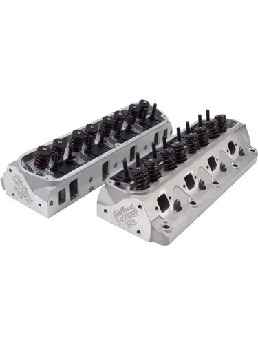 Edelbrock Cylinder Heads E-Street Aluminium Assembled 60cc Chamber ...