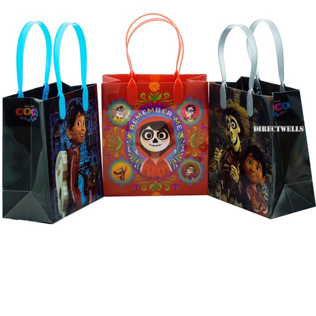 12pc Disney Movie Coco Birthday Party Favor Goody Candy Loot Gift Bags ...