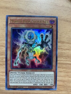 yugioh morph king stygi-gel (Ultra Rare) KICO-EN018 1st Edition | eBay