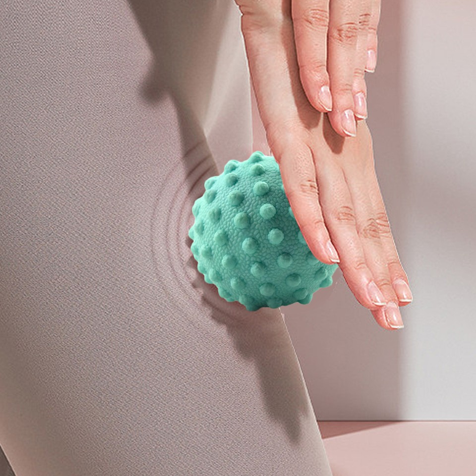 1*Foot Hand Massage Balls Trigger Therapy Raised Dot Ball Roller ...