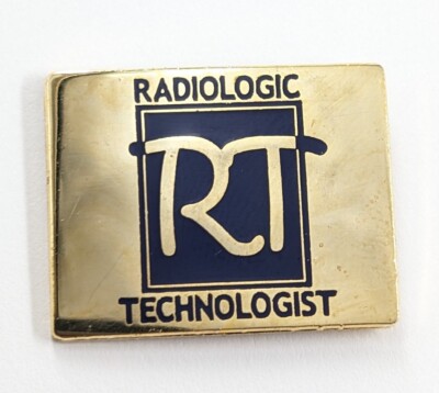 Radiologic Technologist RT Healthcare Professional Black Gold Tone ...