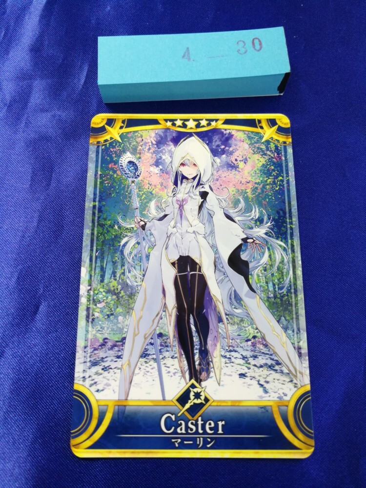 Fate Grand Order FGO Arcade Caster Marlin Japanese Card Anime Game ...