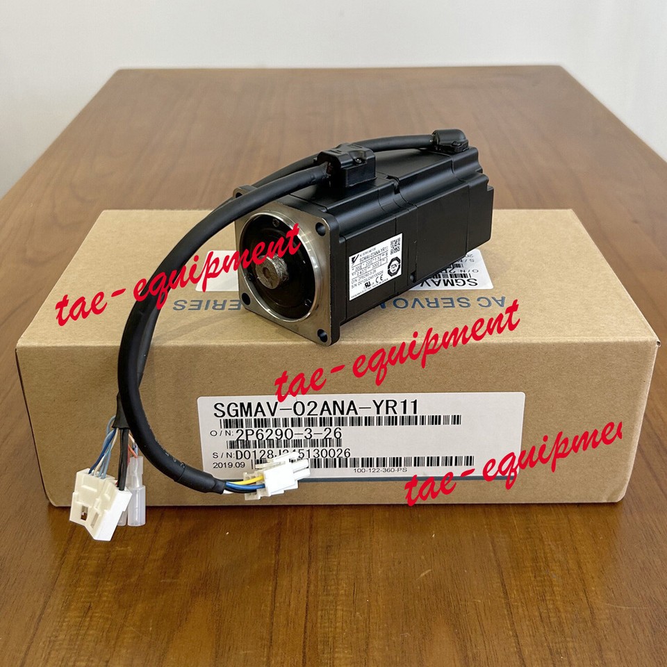 NewGenuine YASKAWA SGMAV-02ANA-YR11 200W 200V 1.5A 0.637N.m 3000rpm ...