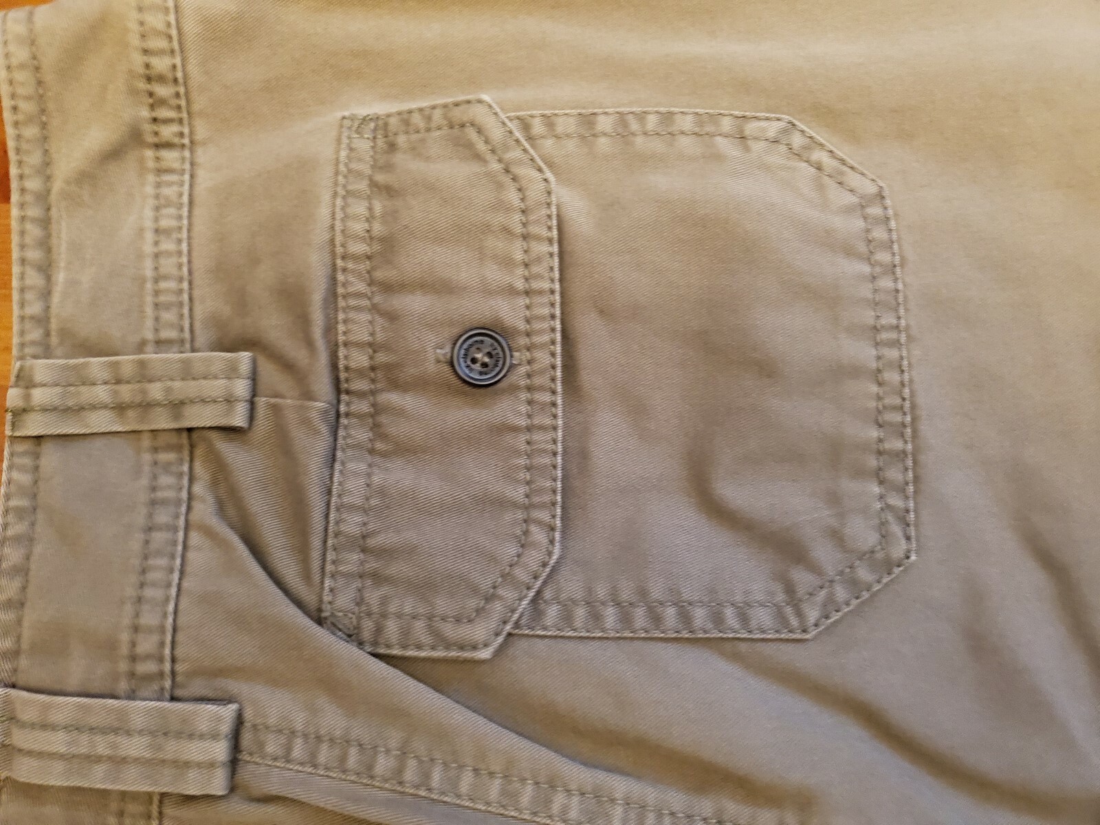 LIZ CLAIBORNE AUDRA OLIVE GEEN CARGO KHAKI PANTS Size 8 | eBay