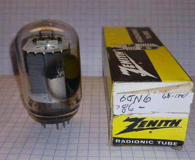 ZENITH 6JN6 TV HORIZONTAL DEFLECTION VACUUM TUBE TEST GOOD | eBay
