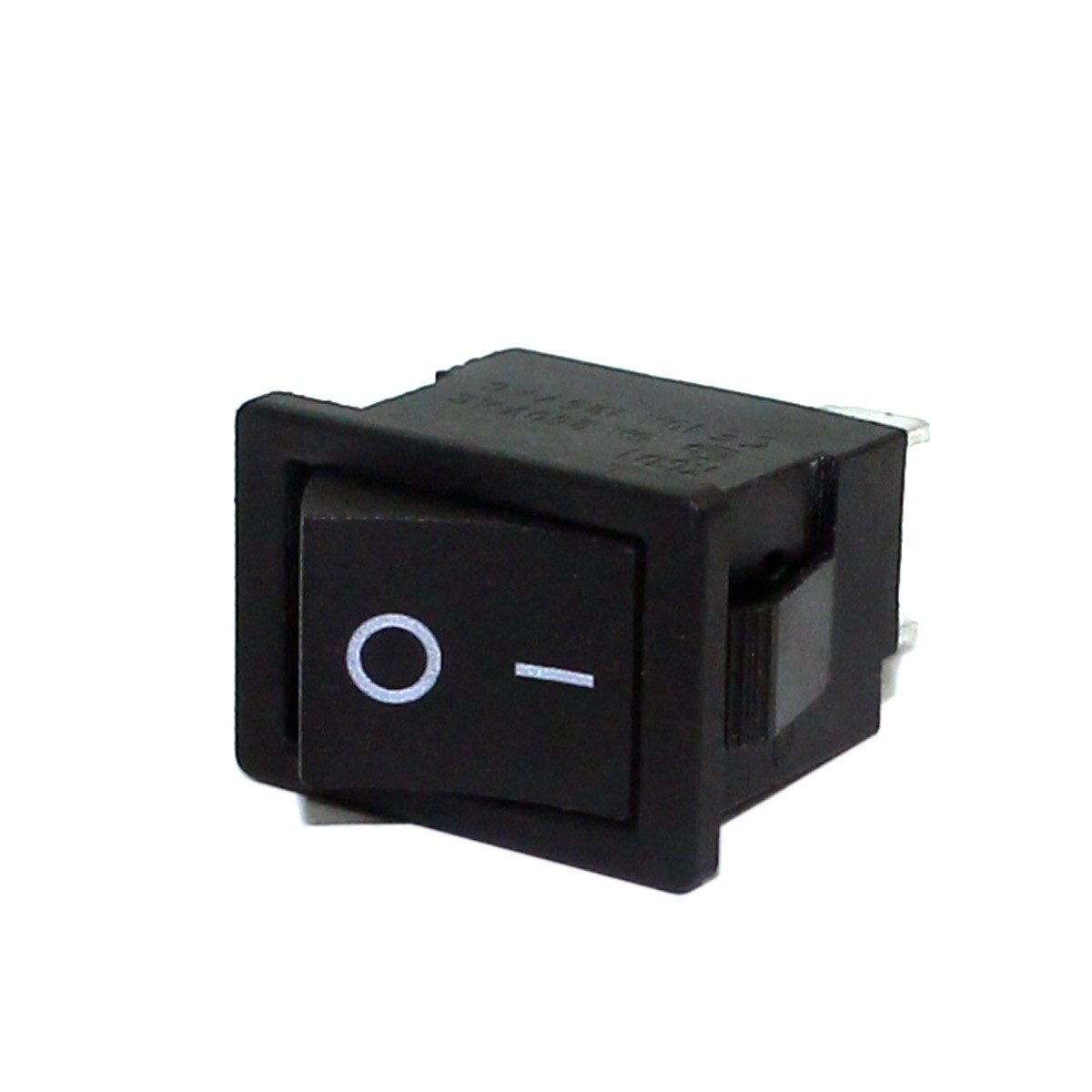 Mains Power On Off Rocker Switch 4 Pin-240V 6A DPST for TV, Vacuum ...