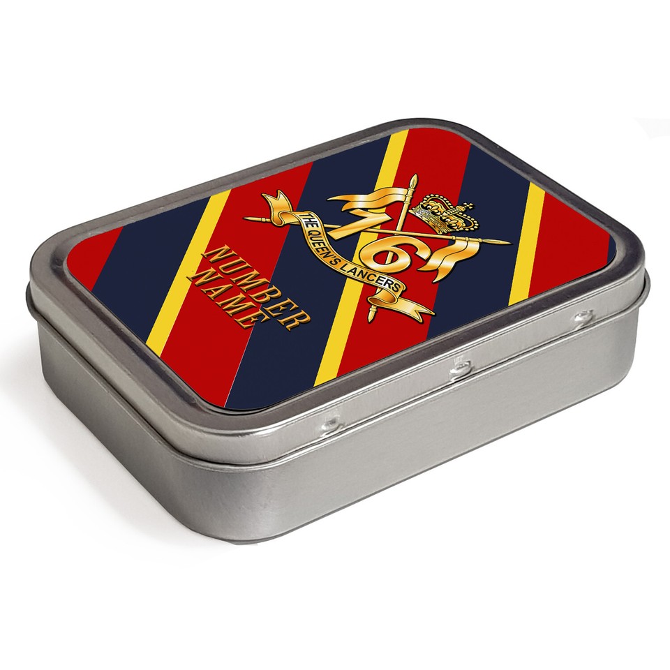 Personalised Military Tobacco Tin 2oz Pill Box Remembrance Army ...