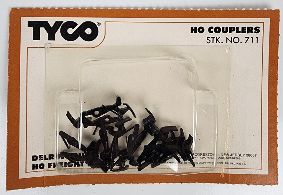 Original TYCO #711 Delrin Horn Hook Couplers HO Freight Trucks Models ...