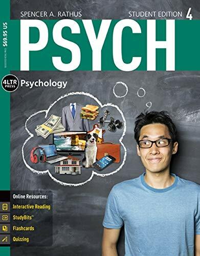 PSYCH by Rathus, Spencer A. 9781305091924| eBay