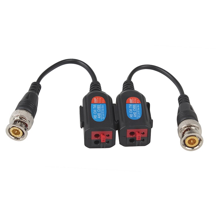 BNC Video Balun Twisted Transceivers UTP Cat5 HD CVI TVI AHD for Camera ...