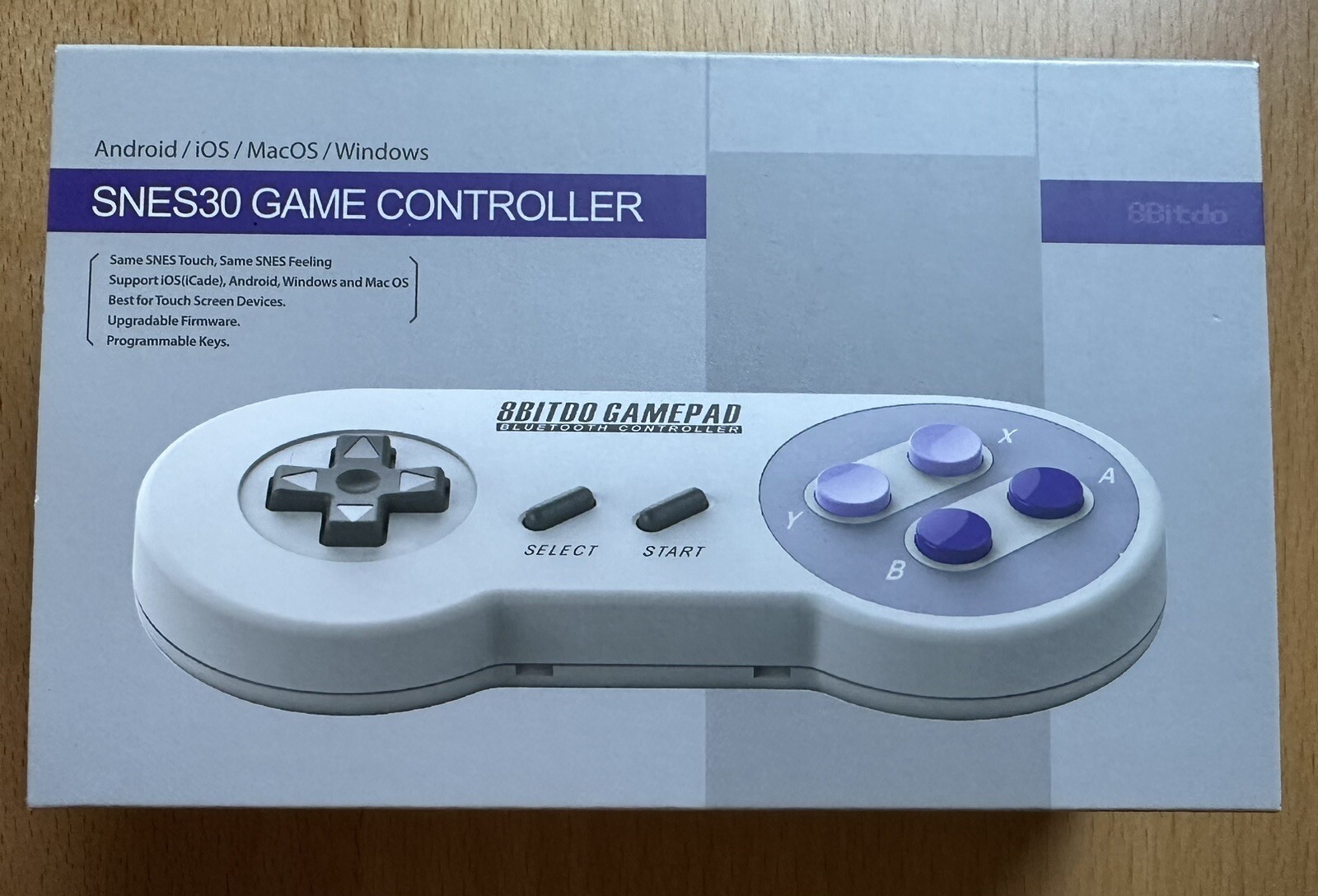 8bitdo SNES30 Wireless Bluetooth Controller for sale online | eBay