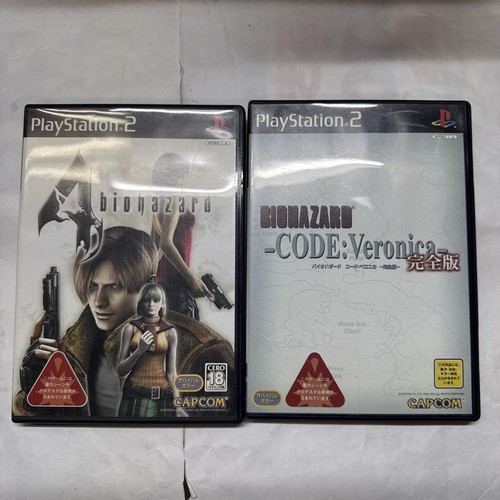 Ps2 Resident Evil 4 Code Veronica Complete Edition 2 Sets | eBay