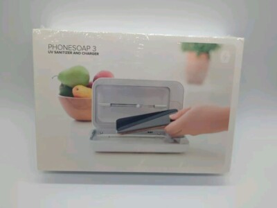 Phone Soap 3 UV Sanitizer and Charger for Cell Phone (WHITE) New Sealed ...