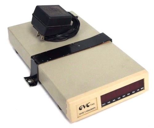 GVC TECHNOLOGIES F-1114V/R2 FAX MODEM 14400 V.42BIS/MNP5 for sale ...