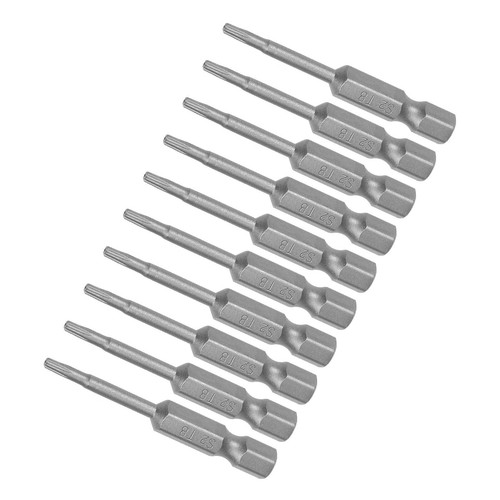10pcs Torx Screwdriver Bit - [2 Inch x H1/4 x T8] Hex Shank Magnetic ...