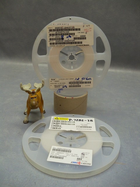 475 Pcs 08055C104KAT2A AVX Capacitor 0.1 UF 10 50v X7r 0805 MLCC SMD ...