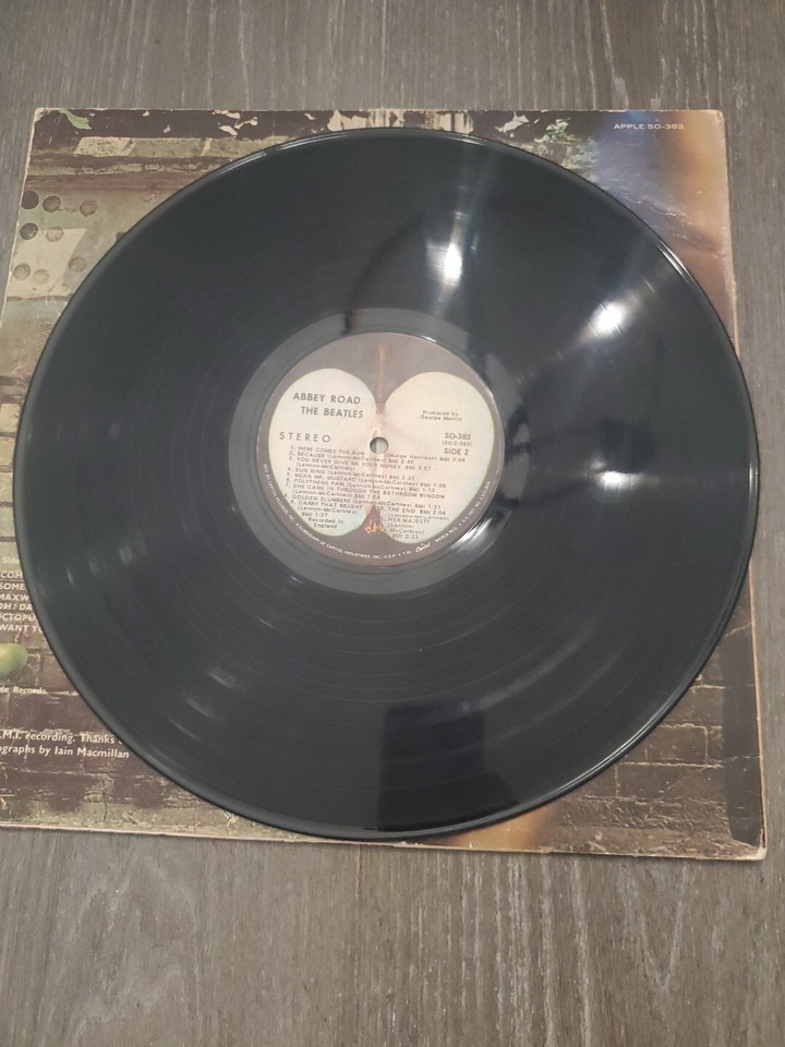 THE BEATLES LP Abbey Road 1969 - Apple vinyl - RARE Record | eBay