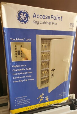 GE Accesspoint Key Cabinet Pro Holds 120 key | eBay