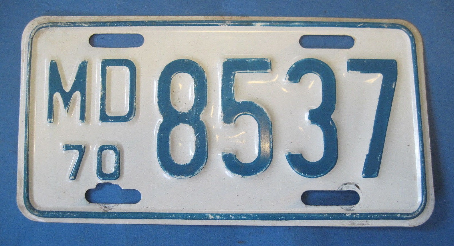 1970 Maryland motorcycle license plate | eBay