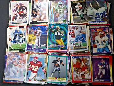 F 500 Lot Football Cards All Star Rookie NFL 80-90 Elway Jackson ...