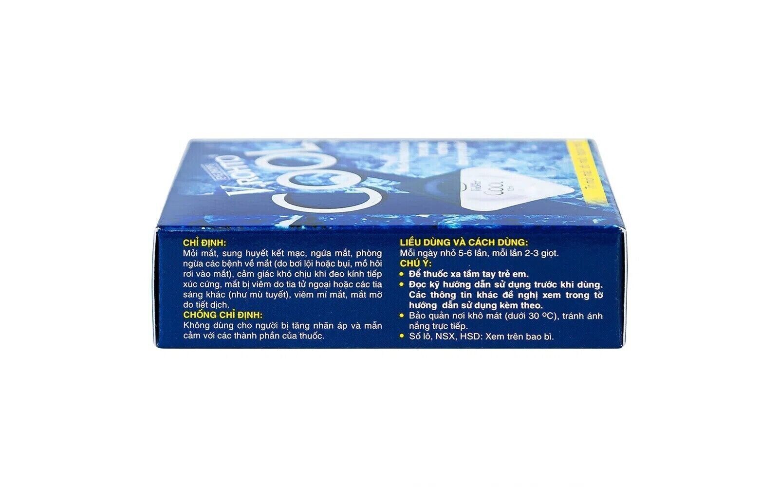 4 Boxes V.Rohto Cool Anti Red Eyes, Dryness Relief, Itch Relief - Rohto ...
