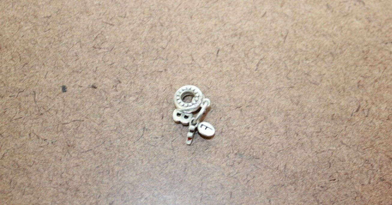 Pandora Sterling Silver and Rose Best Friends Dangle Charm #788165NCC ...