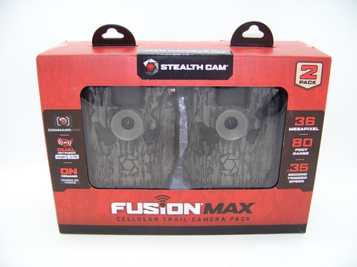 Stealth Cam 36 MP Fusion Max Cellular Trail Camera STC-FXWTX-2PK 2 Pack ...