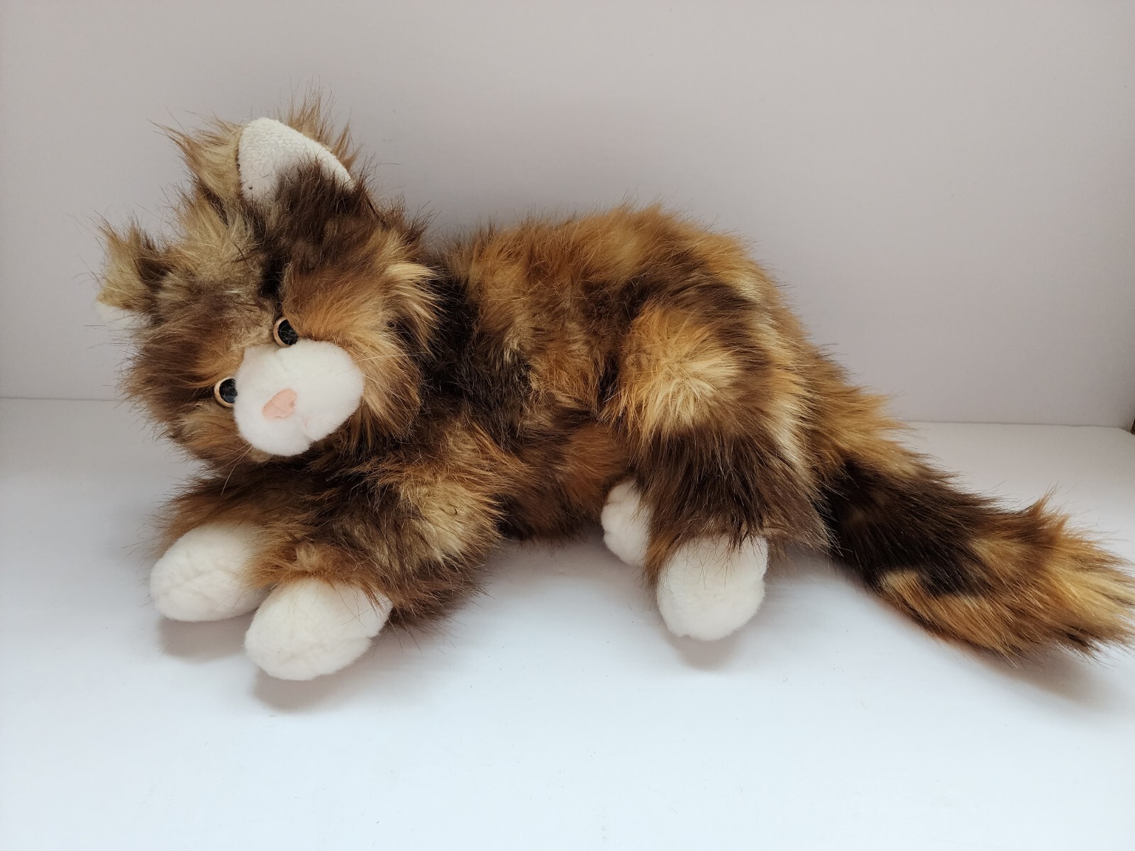 Ty Classic Jumbles Plush Calico Cat Brown Tan White Original 2004 P50 ...