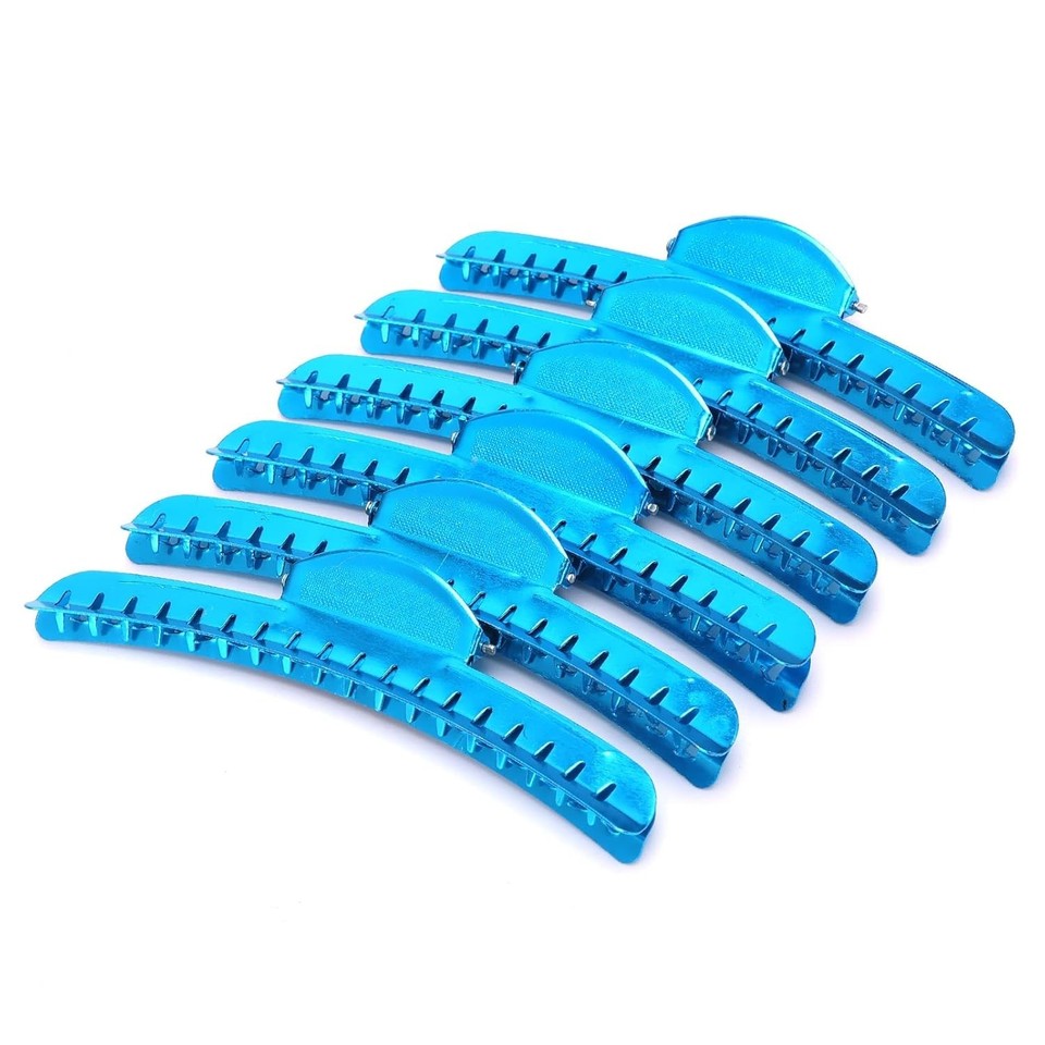 Finger Wave Clips, 12 PCS Metal Hair Clips, Aluminum Tip Top Wave Clips ...