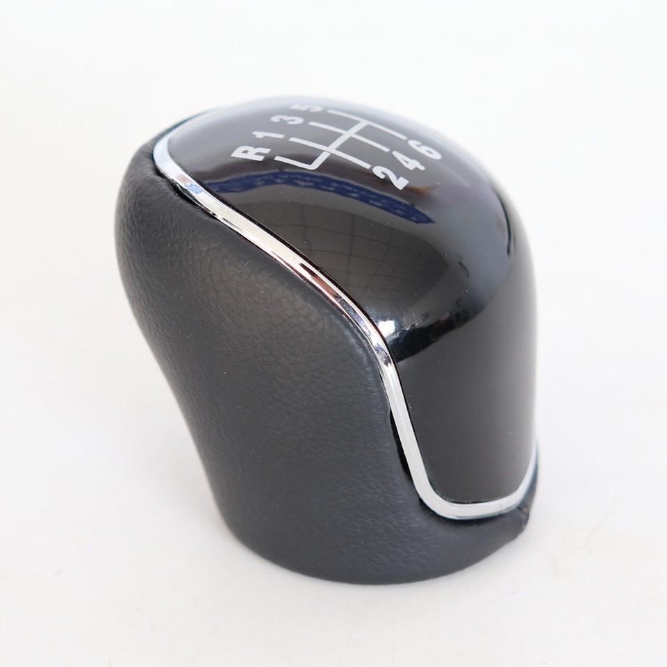 Gear Shift Knob Black Replacement 1pc Car 6 Speed New Comfortable grip ...