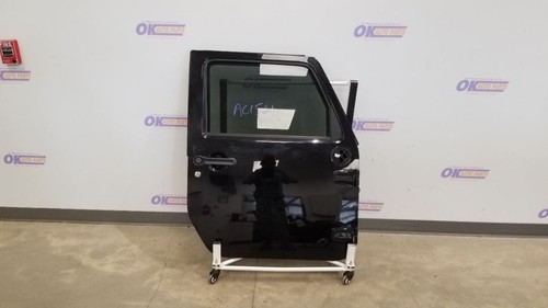 18 JEEP WRANGLER JK JKU DOOR ASSEMBLY FRONT RIGHT PASSENGER BLACK | eBay