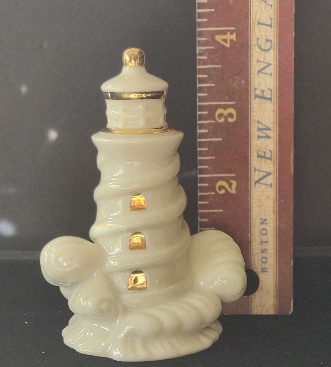 Lenox Lighthouse Figurine with Gold Trim Waves | eBay